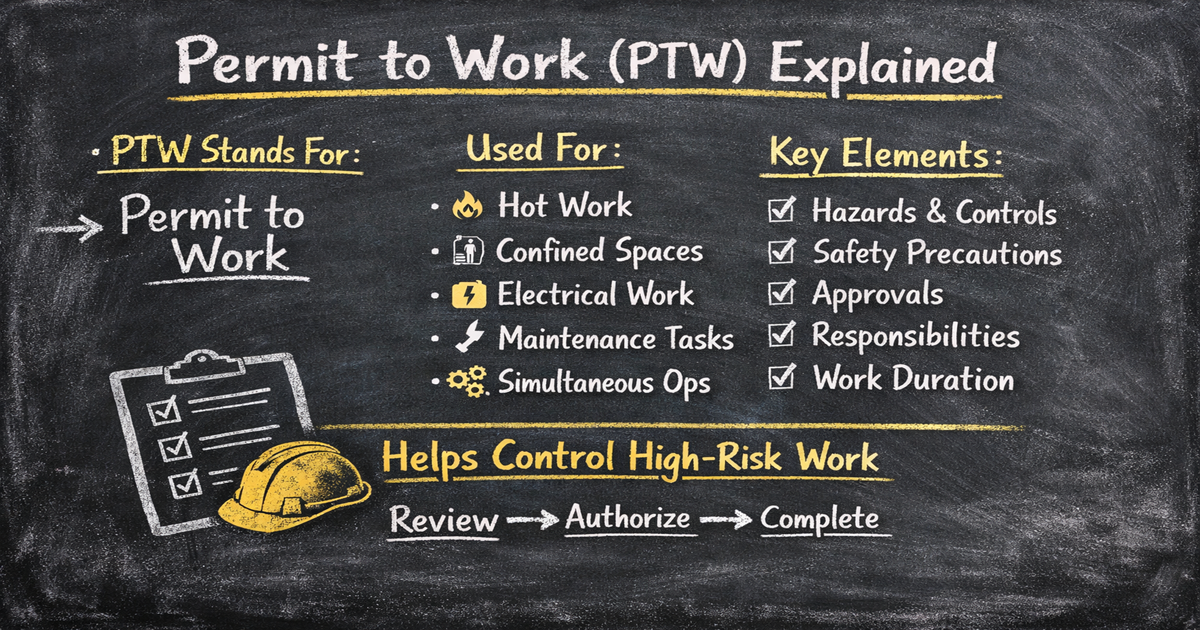 PTW Meaning: What PTW Stands For in Safety Management